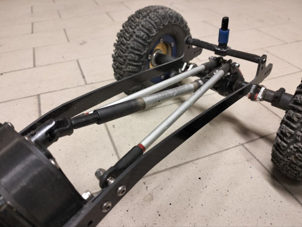 Telaio Carbonio Crazy Wild Per Axial scx2 2024 – DM 3D Racing